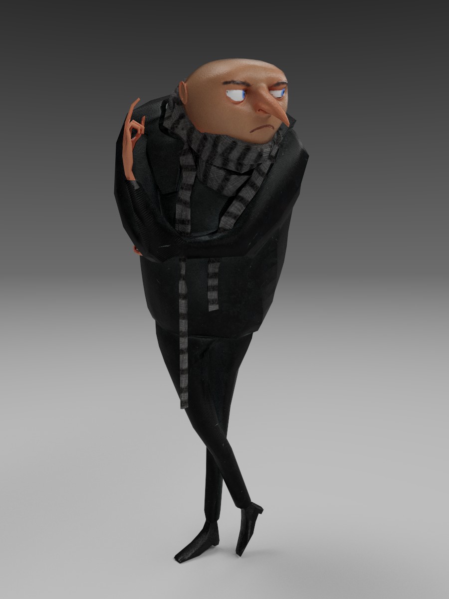 Despicable Me and Gru as a Model – Lucie Hartlova